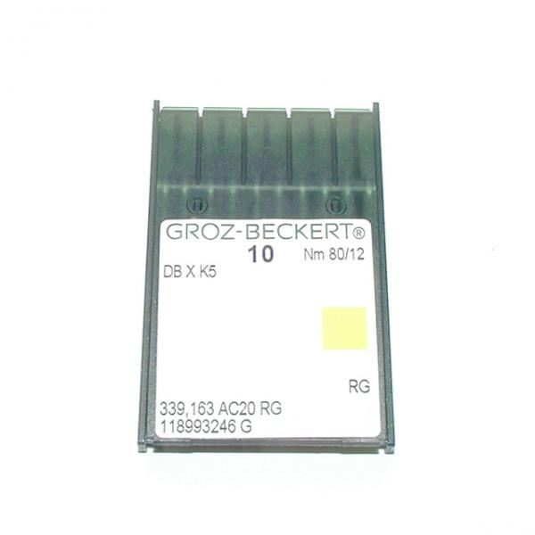 DBxK5 RG (Nm 80/12) Jehla Groz-Beckert (RG) | GARUDAN